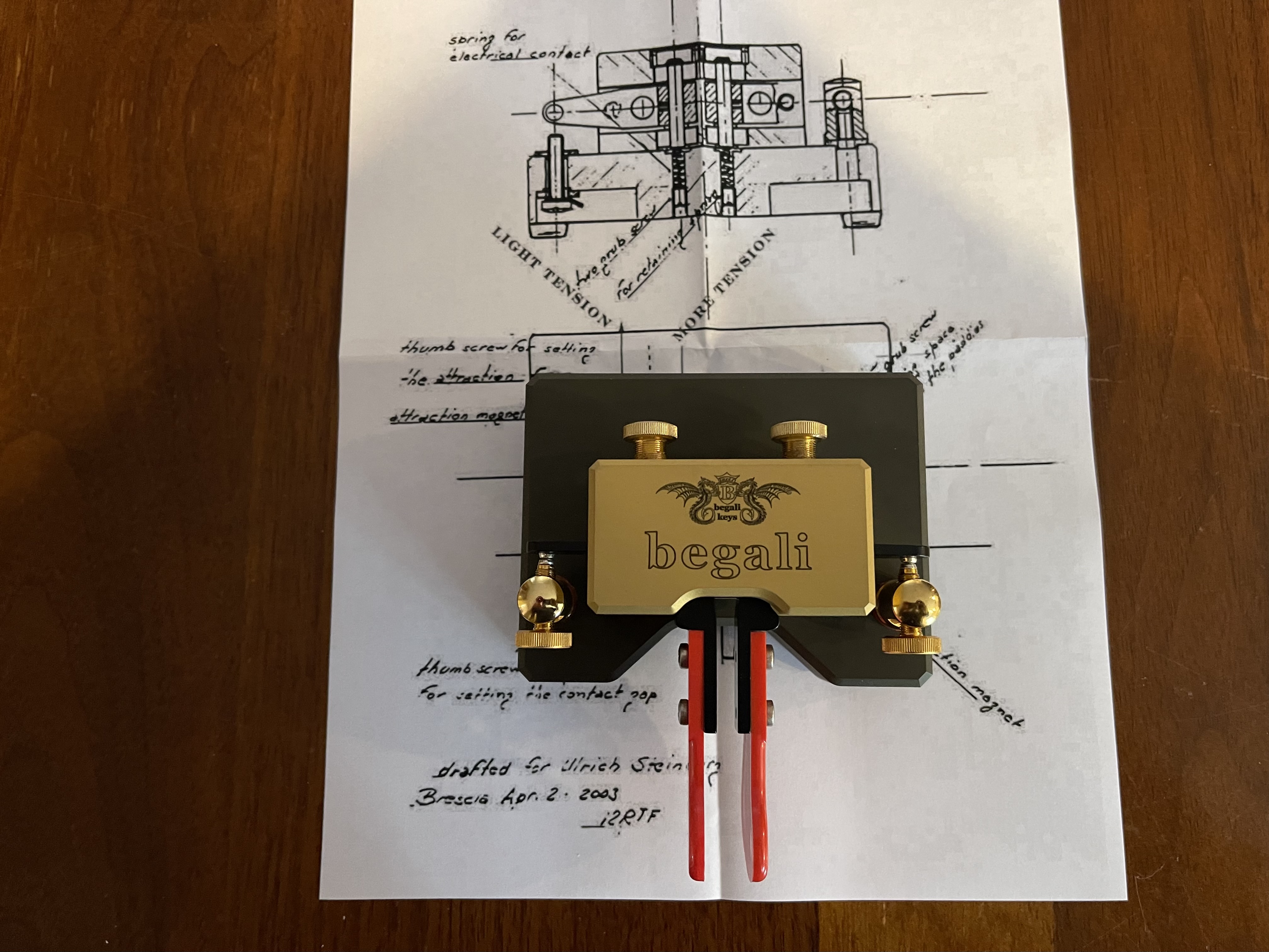 Begali Signature Paddles – KK4Z